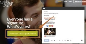 WiseStamp: Email Signatures For Authors | Kindlepreneur