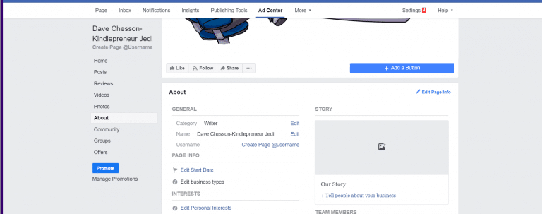 How to Create a Facebook Author Page (And Tips for Using It Wisely ...