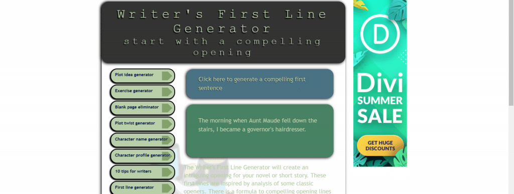 First Line Generator: Everything You Need to Know + Great Examples ...