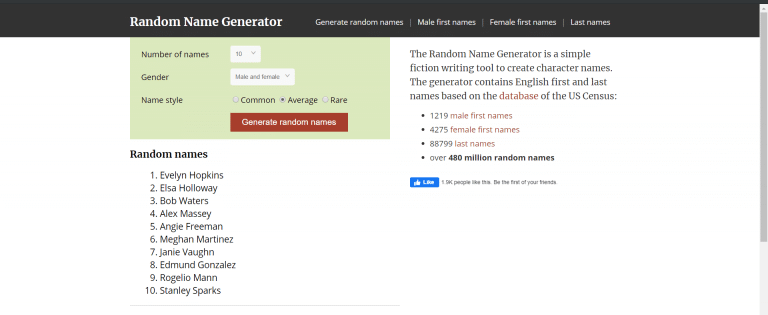 5 Great Character Name Generator Sites (+ Character Naming Tips)