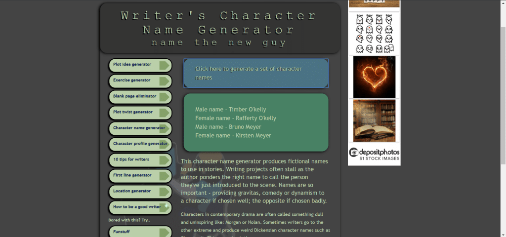 5 Great Character Name Generator Sites (+ Character Naming Tips ...