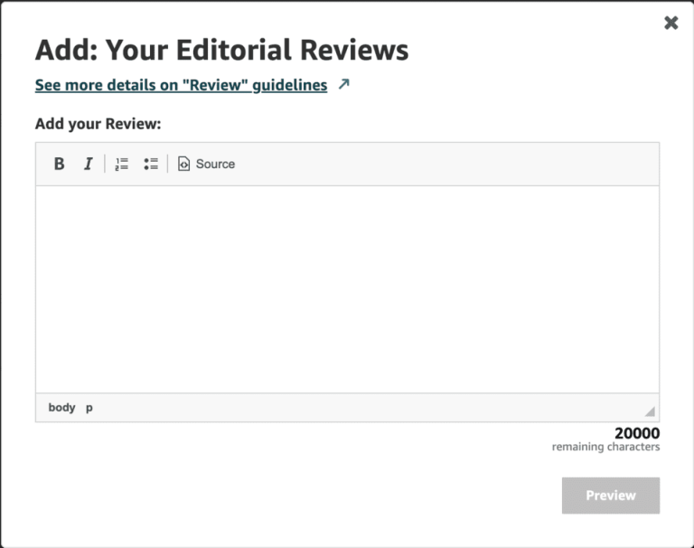 The Art & Science to Amazon Editorial Reviews (an Author's Perspective ...