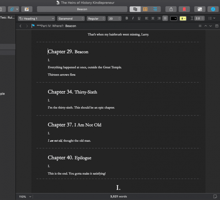 Scrivener Review: A Great 20% Discount (But Why I Don't Use It)