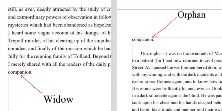 Widows, Orphans, and Bottom Balancing: What You Need to Know