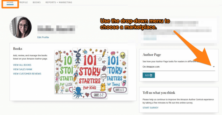 How to Setup Amazon Author Central and Your Author Page