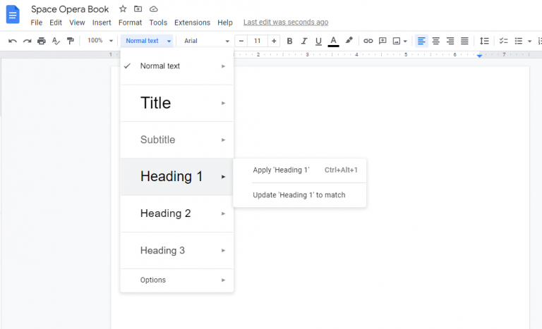 How to Write a Book Using Google Docs