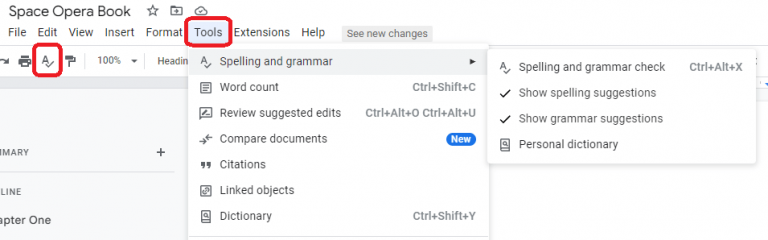 How to Write a Book Using Google Docs