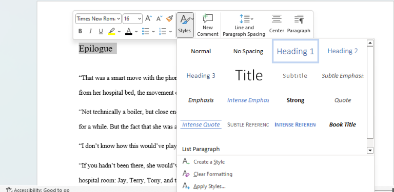 How to Format the Heading in a Book: A Complete Guide