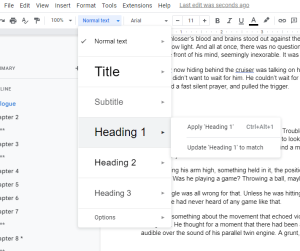 How to Make a Table of Contents in Google Docs | Kindlepreneur