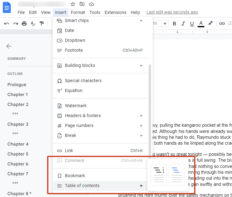 How To Design A Table Of Contents In Google Docs The Ultimate Guide