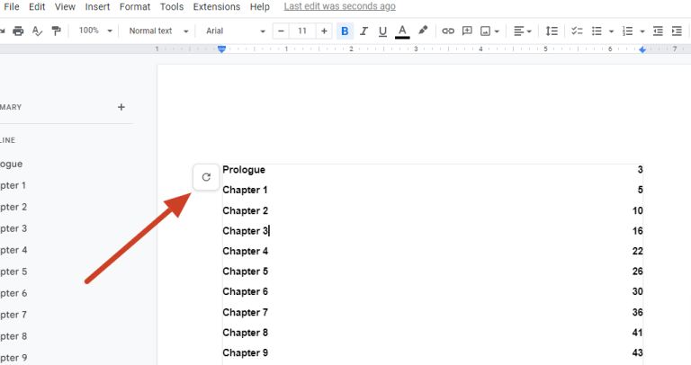 How to Make a Table of Contents in Google Docs