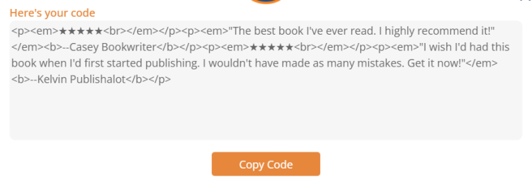 Kindlepreneur Free Amazon Book Description Generator