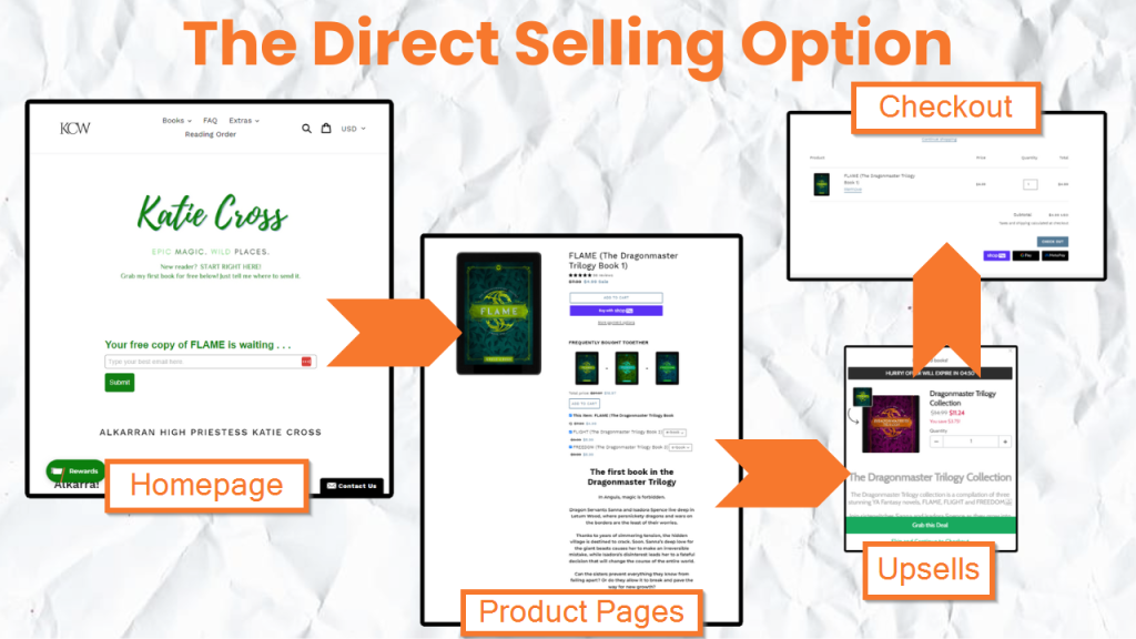 Author Website: Your 3 Best Options for a Book-selling Website