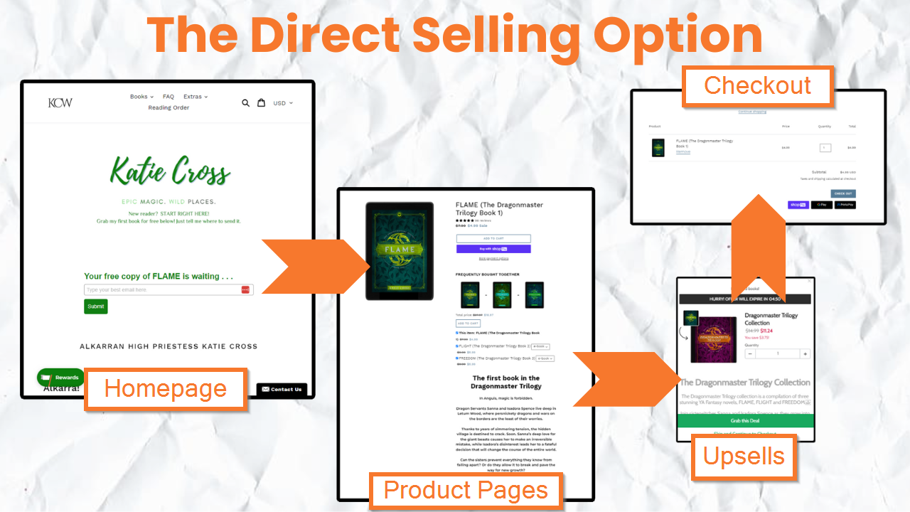 Author Website: Your 3 Best Options for a Book-selling Website